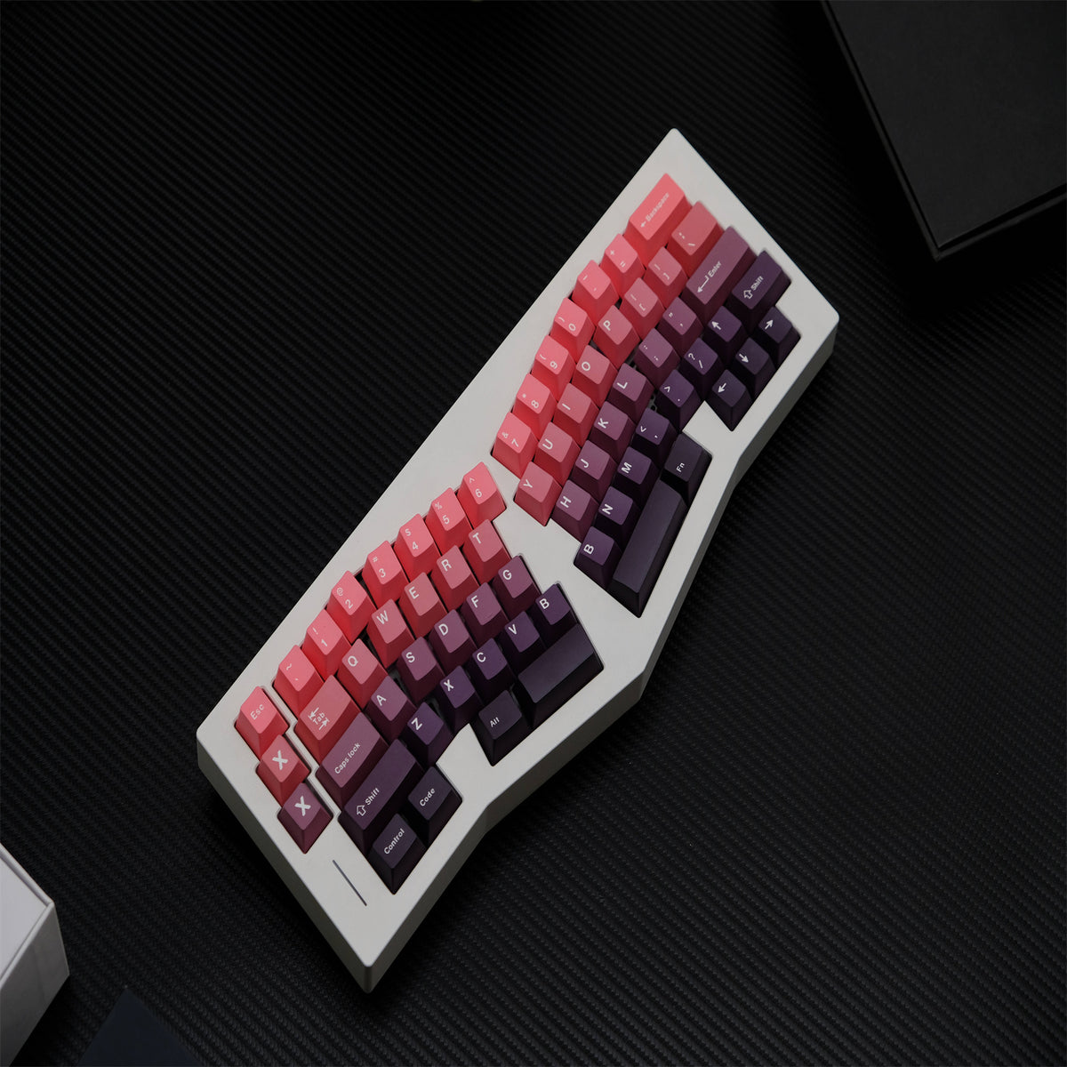 Red Beans Gradient keycaps | joorkey