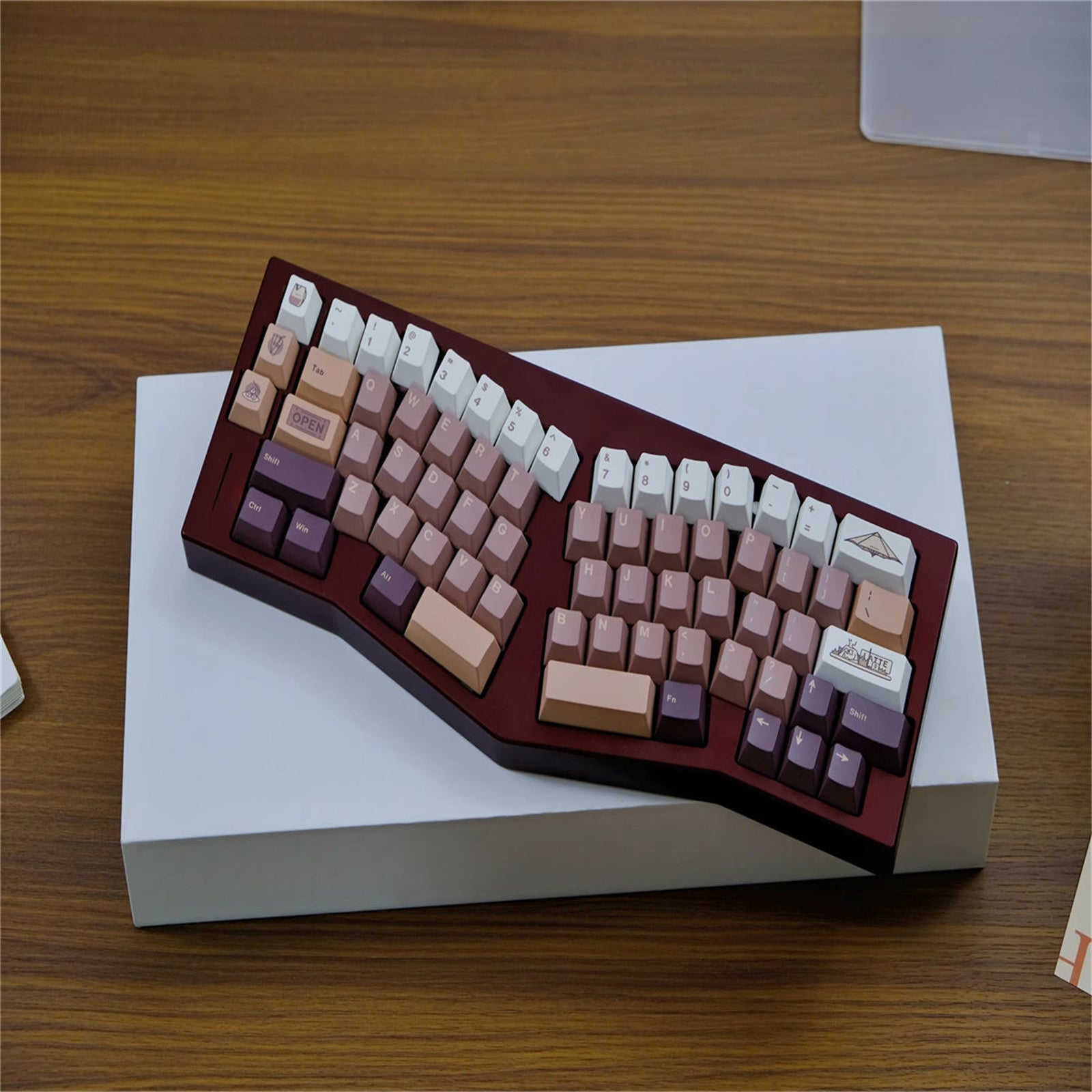 Coffee keycaps 151 Keys PBT Material Cherry Profile DYE-SUB