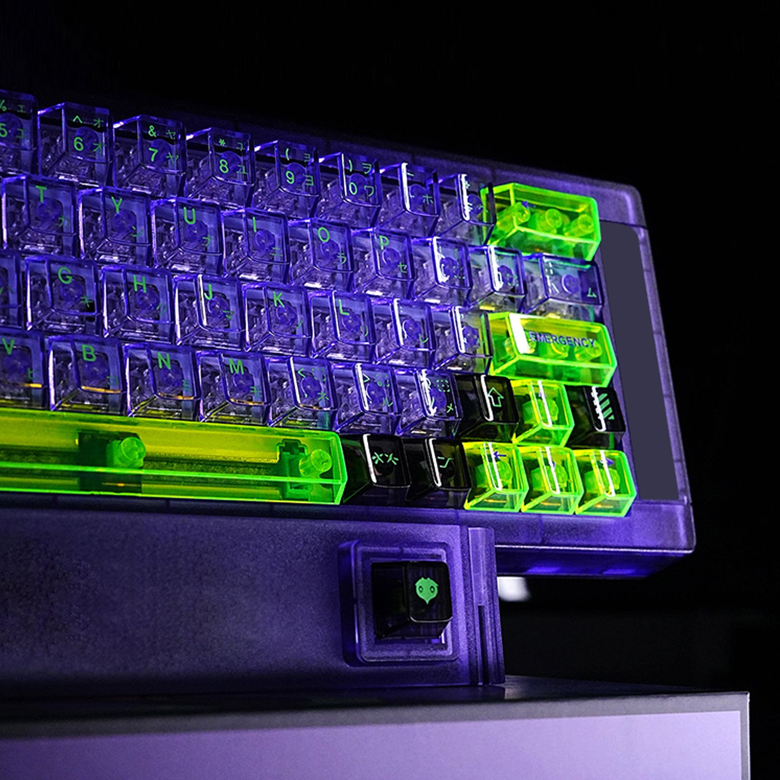 EVA MECHA-01 Transparent Keycaps | joorkey