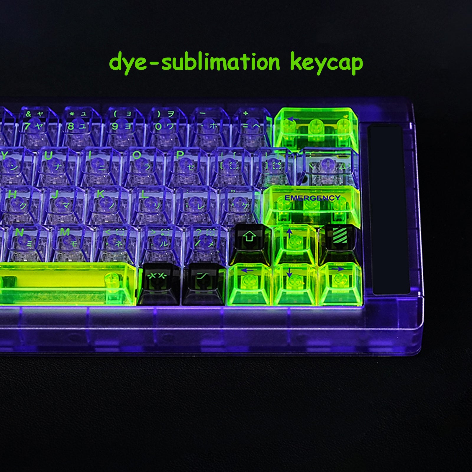 EVA MECHA-01 Transparent Keycaps | joorkey