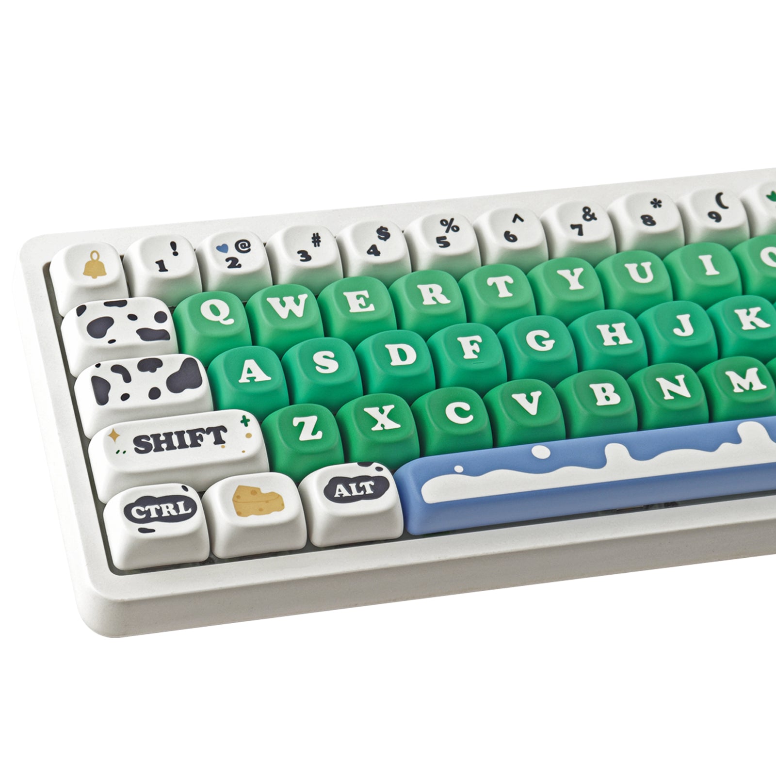 Dairy Pasture keycaps 126 Keys PBT Keycaps MOA Profile DYE-SUB ...