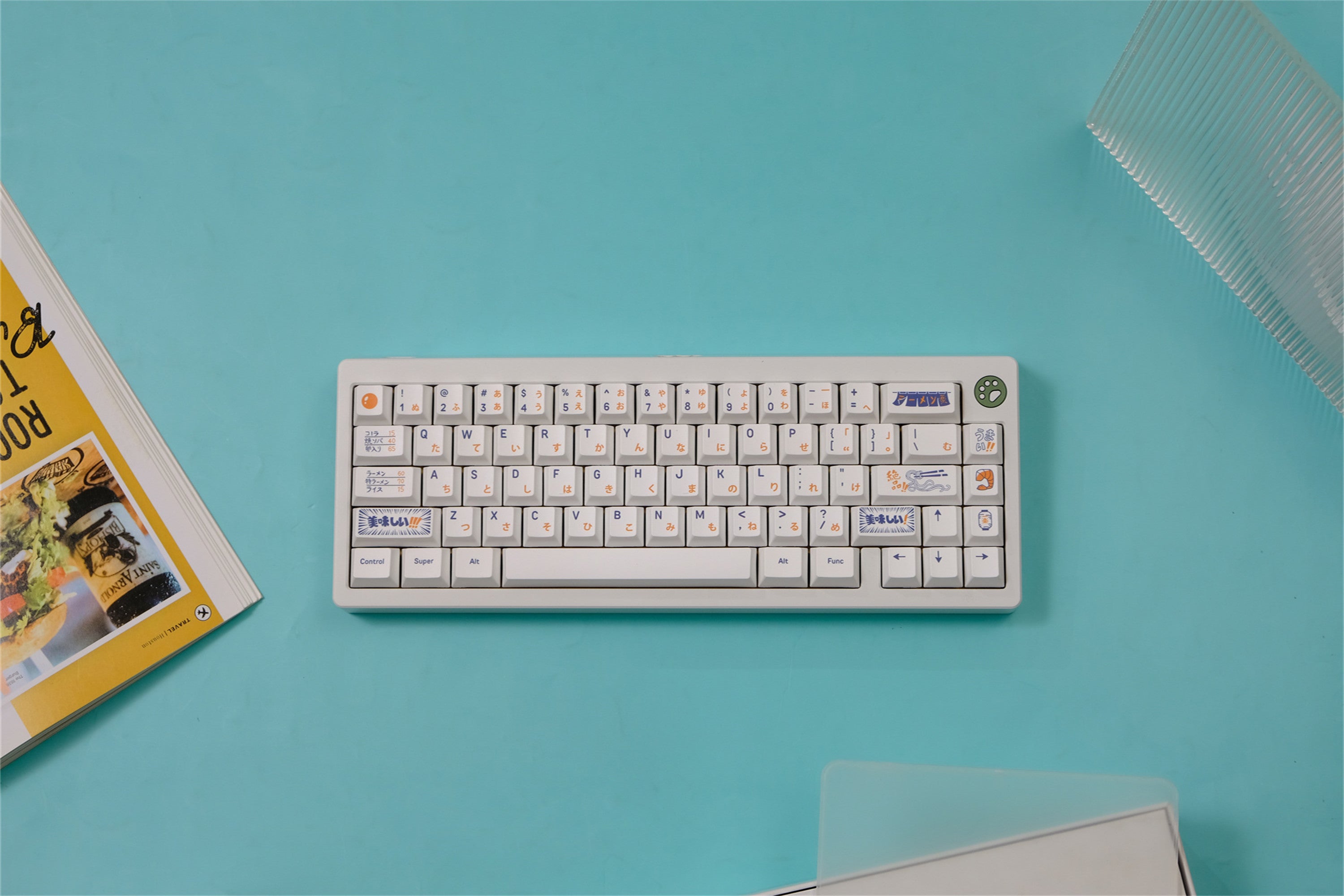 Ichiraku Ramen Keycaps 151 Keys PBT Material Cherry Profile Customized ...