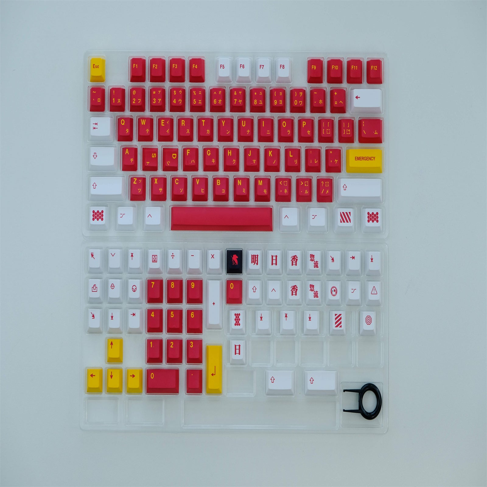 EVA MECHA-01 Transparent Keycaps | joorkey