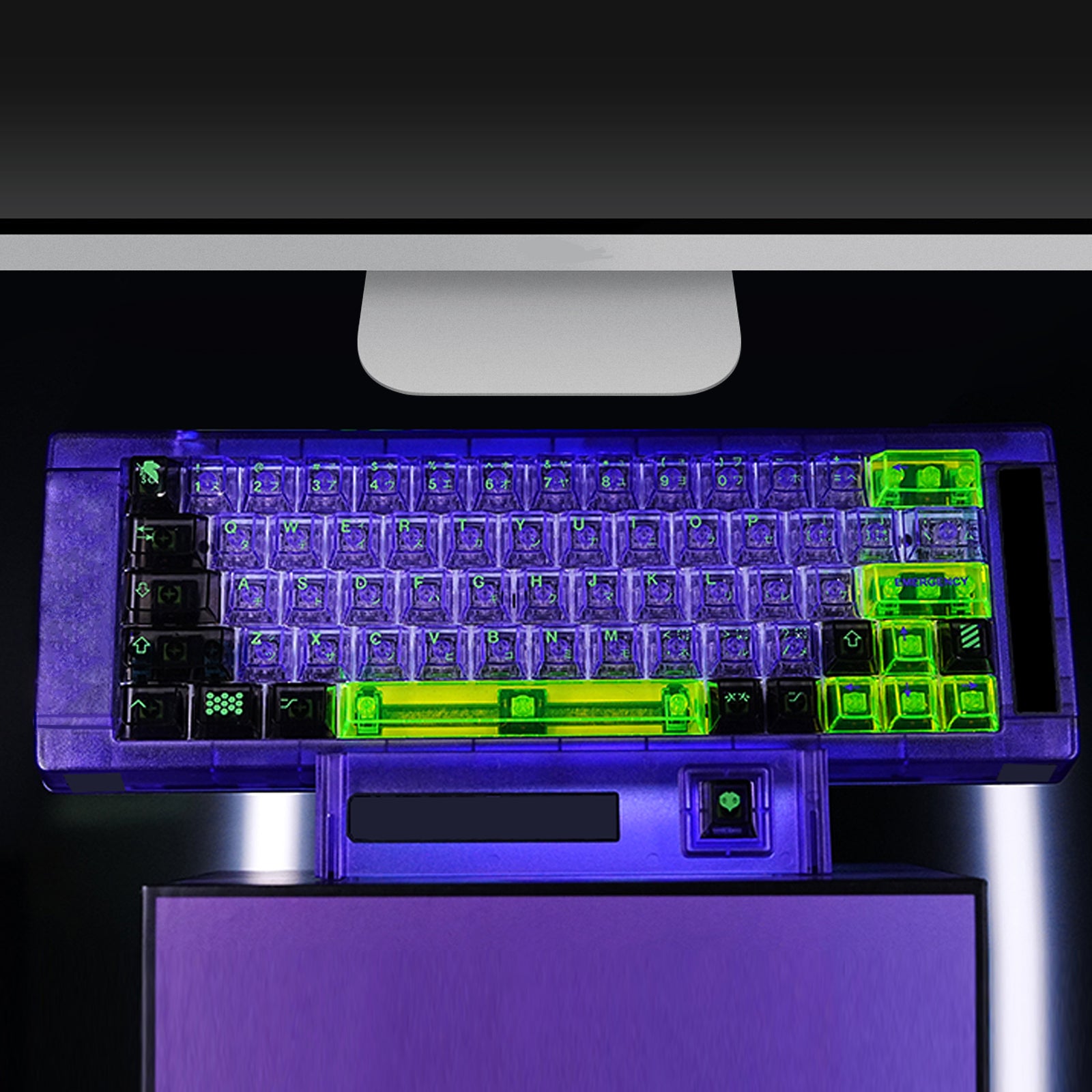 EVA MECHA-01 Transparent Keycaps | joorkey