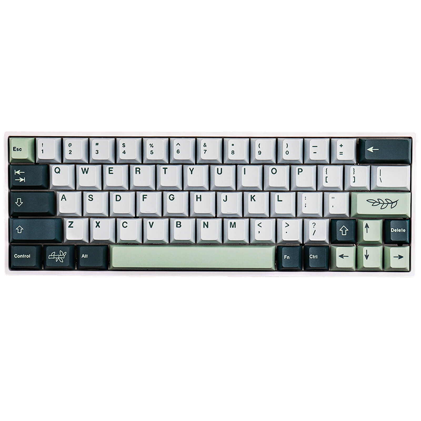Botanical（Grass green） Keycaps Set | joorkey