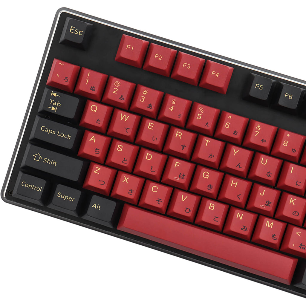 Red Samurai Keycaps Set | joorkey