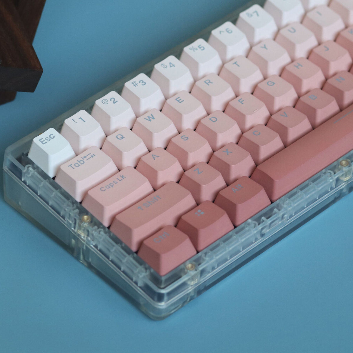 Pink Gradient Backlight Keycaps | joorkey