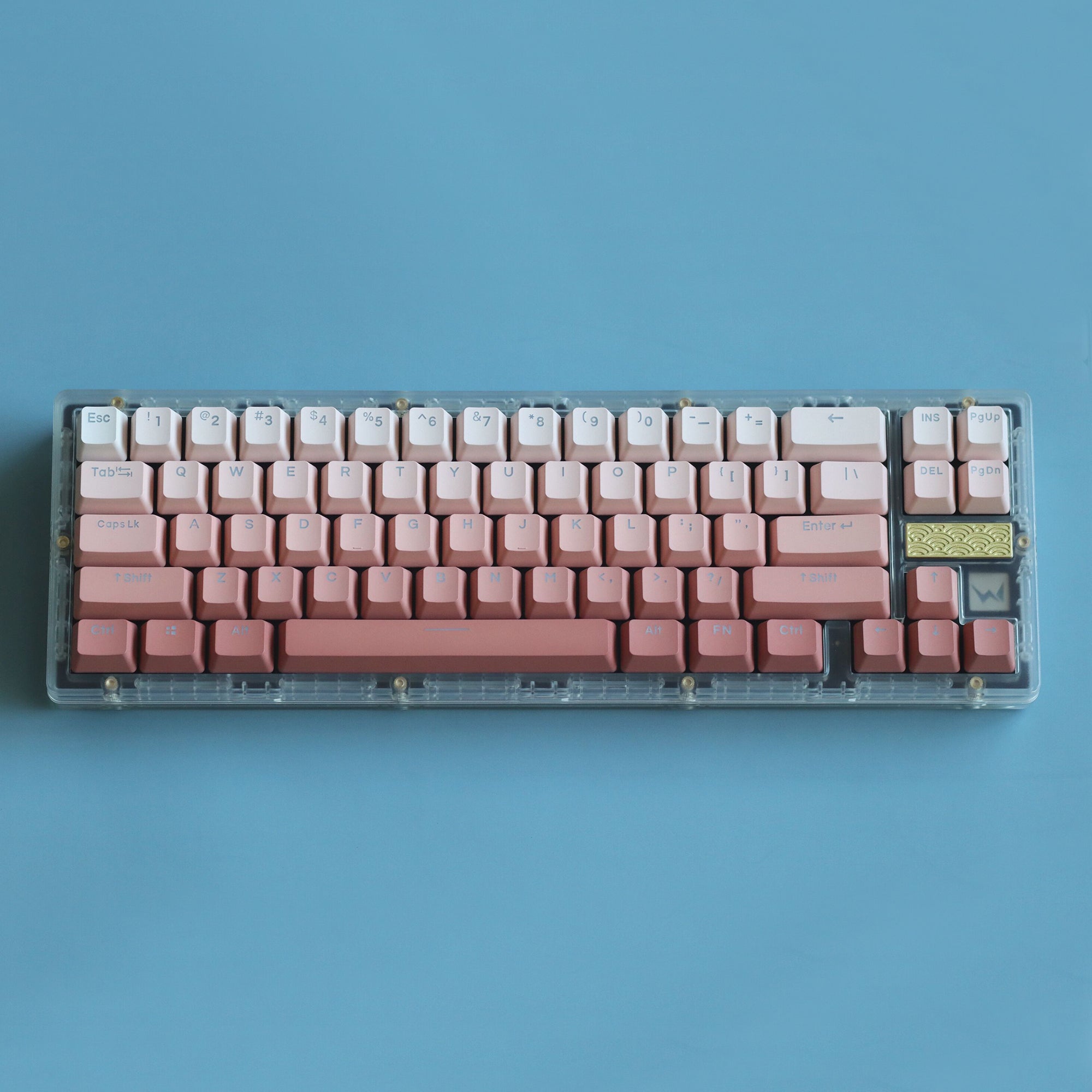 Pink Gradient Backlight Keycaps | joorkey