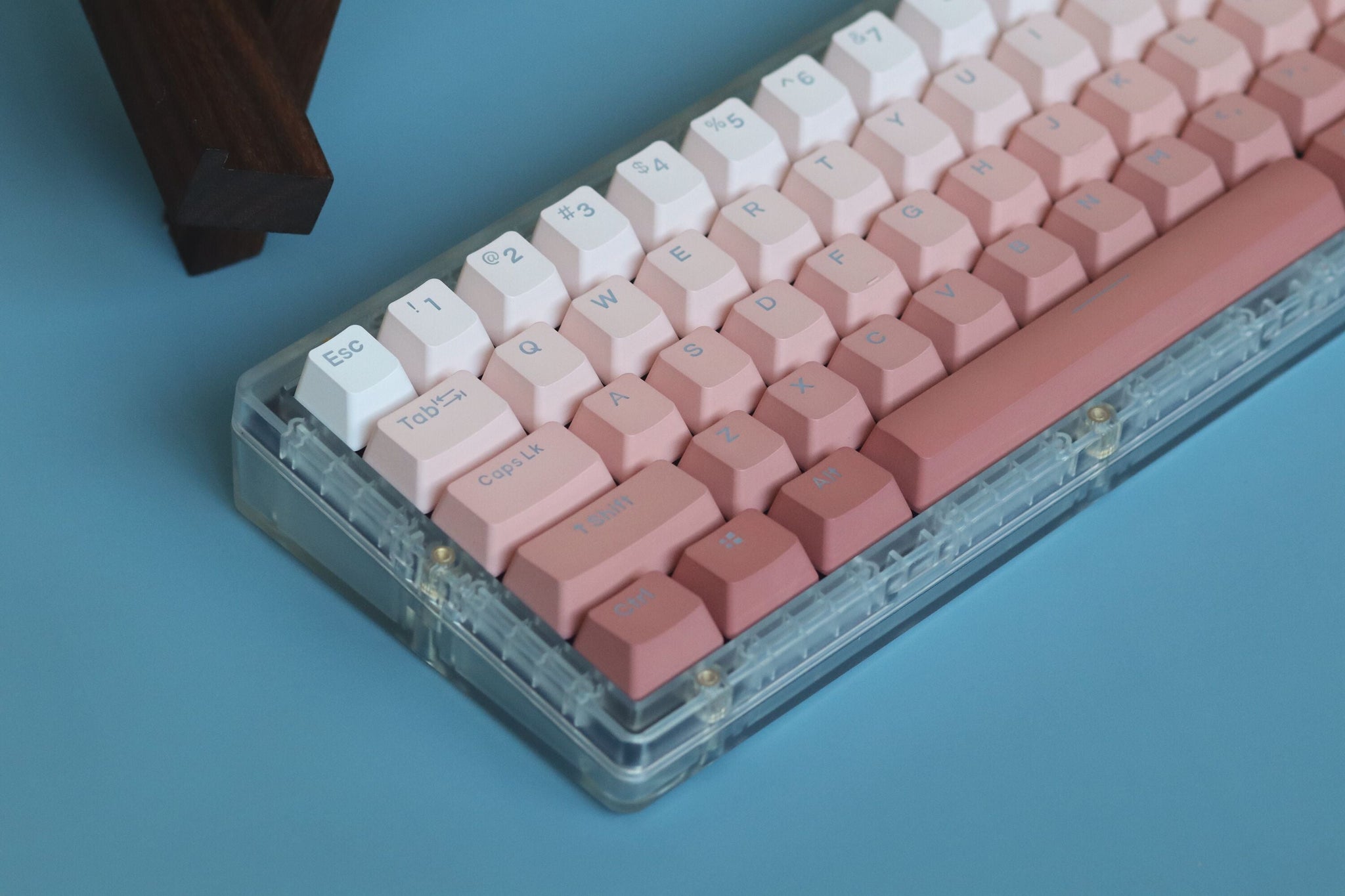 Pink Gradient Backlight Keycaps | joorkey