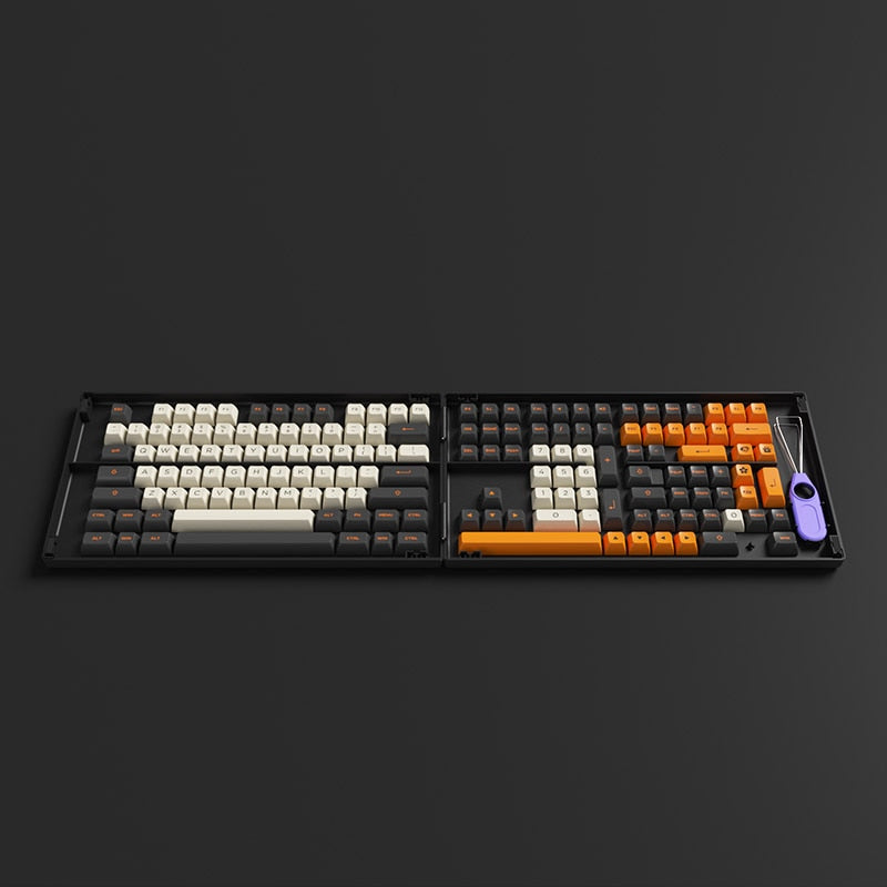 Akko Carbon Retro Keycaps ASA Profile Mechanical Keyboard Keycap PBT ...