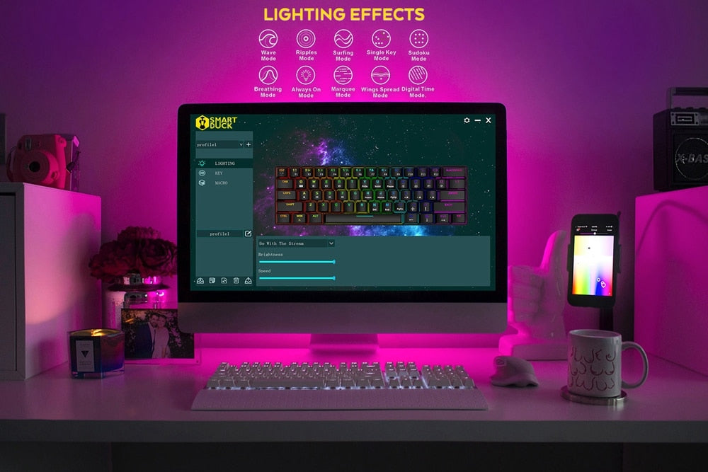 Smart Duck XS61 60% Mechanical Keyboard | joorkey