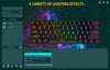 Smart Duck XS61 60% Mechanical Keyboard Outemu Yellow Red Brown RGB ...